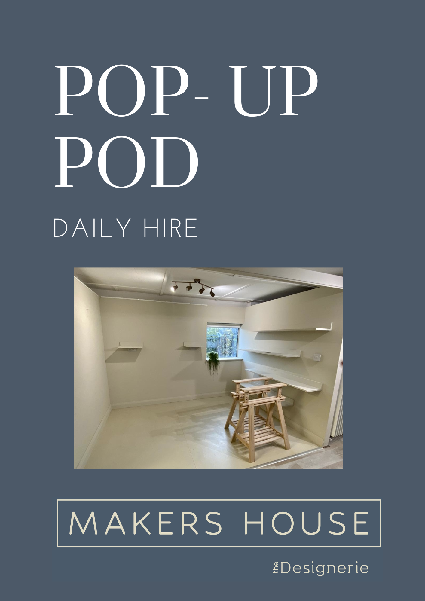 Pop Up Pod - Daily Pod Hire – The Designerie